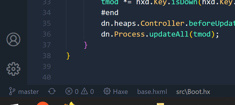 deepnight.net | Part 2 – Using GameBase to create an Haxe+Heaps game